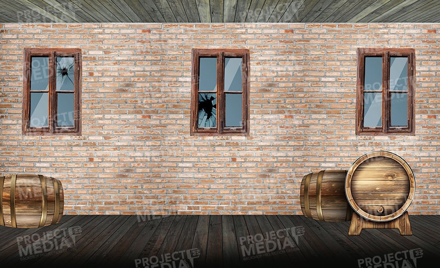 Old Fashioned/style Bar Interior Stage Backdrop Digital Format for ...