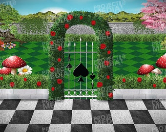 Arabian Market Stage Backdrop in Digital Format for Projection Onto ...