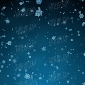 Animated Christmas and Winter Stage Backdrop in Digital Format for ...