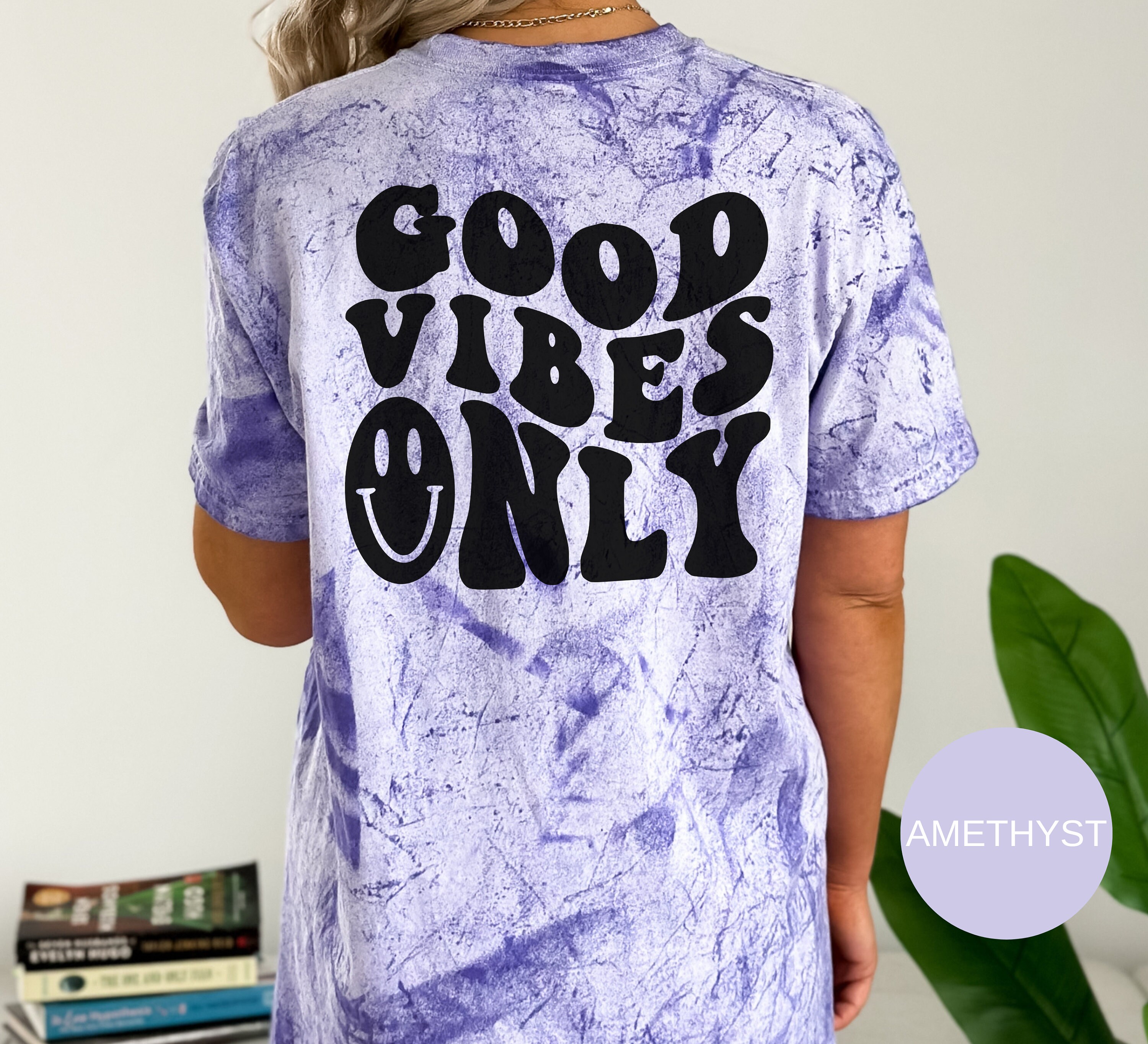 Good Vibes Only Shirt, Comfort Colors, Cute Retro Sweatshirt, Trendy ...