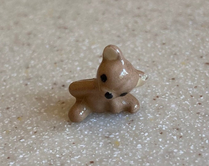 Hagen Renaker TLC Tiny Teddy Bear - Etsy