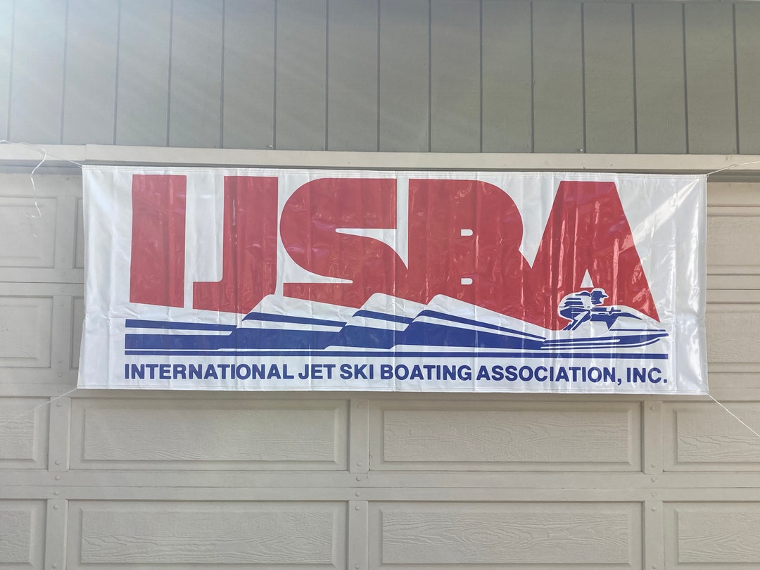 RARE Vintage International Jet Ski Racing Banner - Etsy