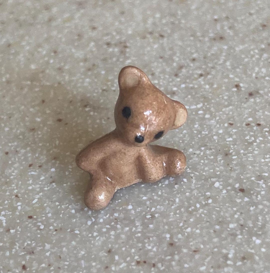 Hagen Renaker Tiny Teddy Bear - Etsy