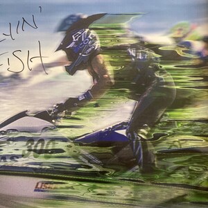 Giant 7' Chris Fischetti Racing Poster - Etsy