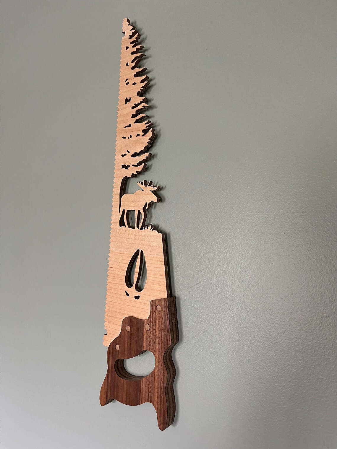 Moose Saw- Scroll Saw- Cabin Sign- Camp Sign - Father’s Day- Birthday ...