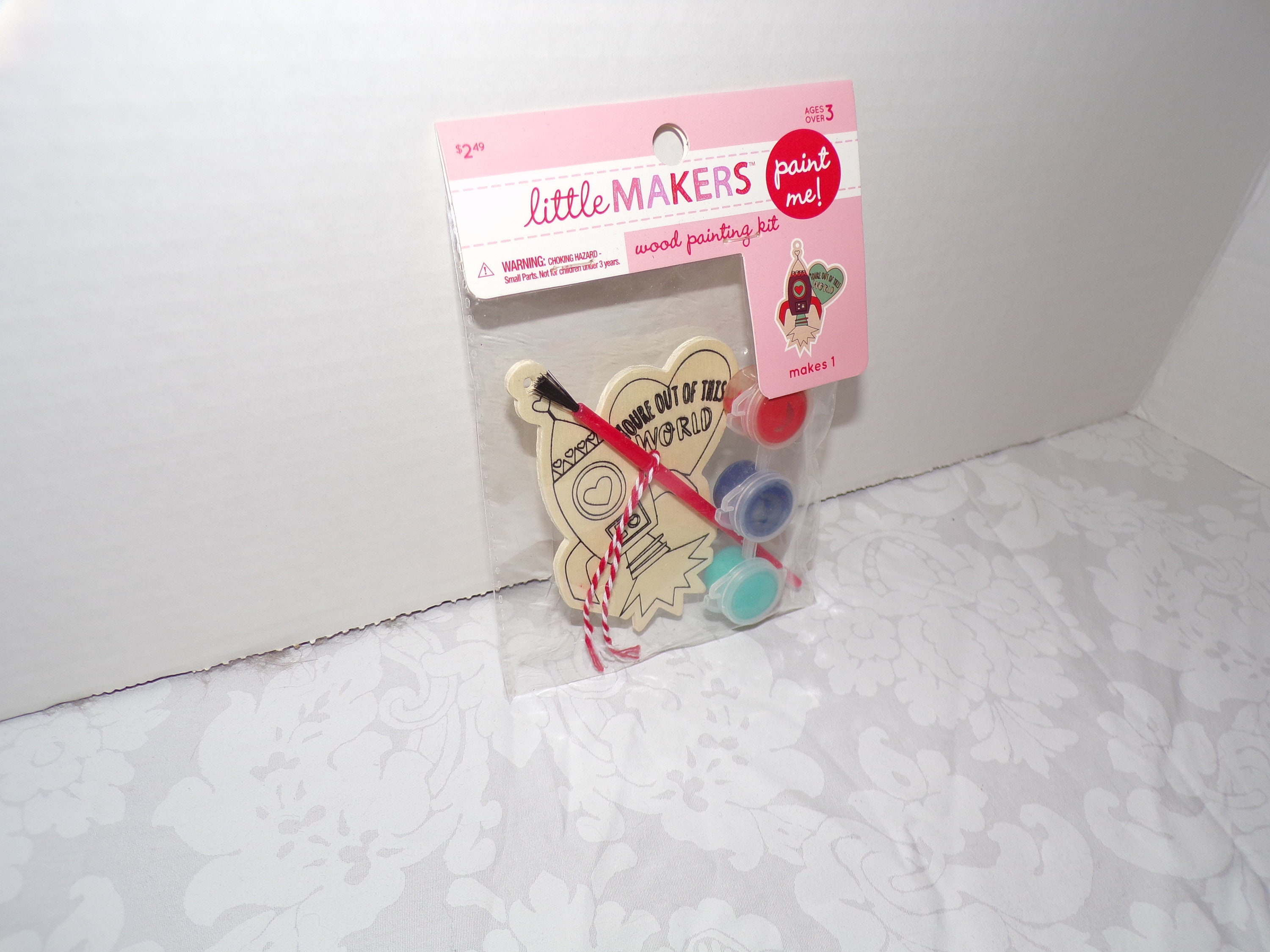 Kids DIY Wood Rocket Ship Painting Kit - Etsy