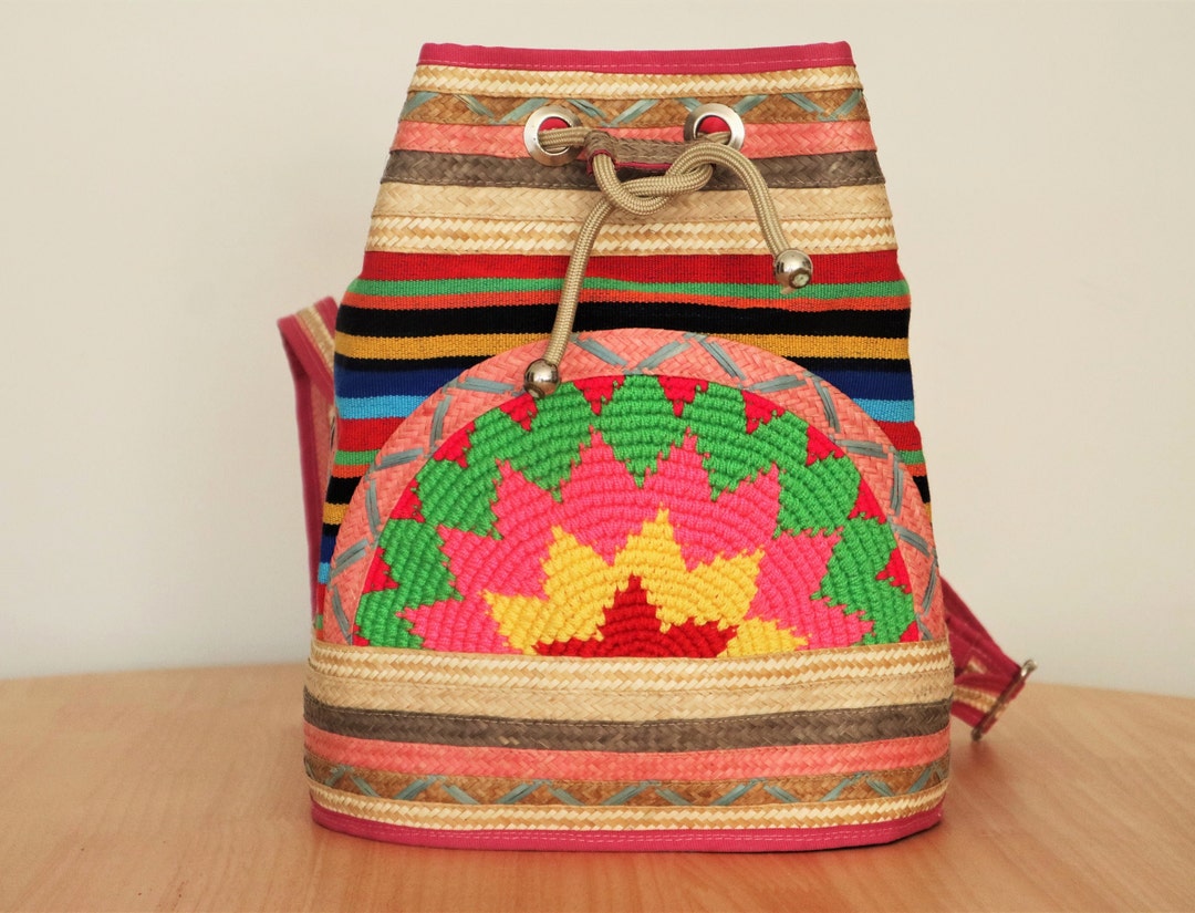 Colombian Backpack Date Cane / Wayuu Thread - Etsy