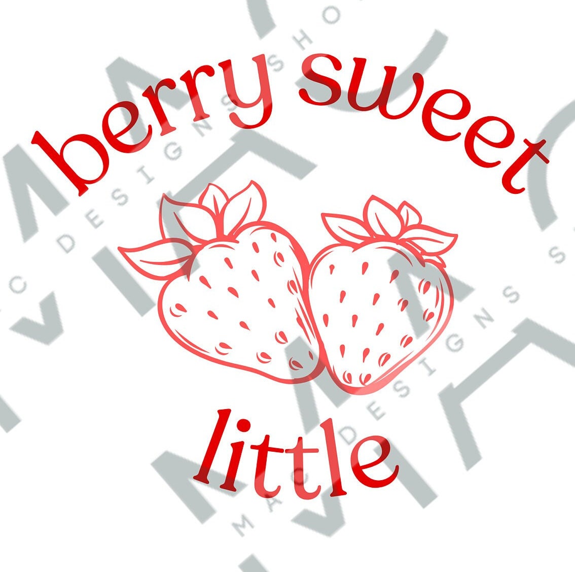 DIGITAL DOWNLOAD Sorority Big Little Reveal Berry Sweet Strawberry, PNG ...