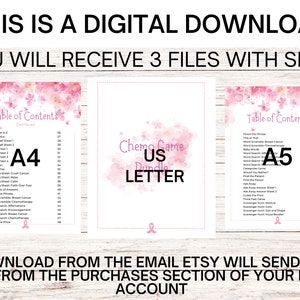 Breast Cancer Activity Game Bundle: Chemotherapy Gift (printable PDF ...