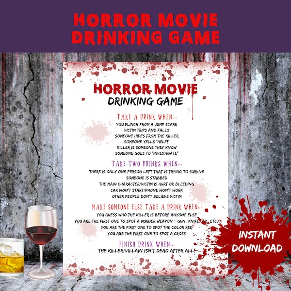 Horror Movie - Etsy