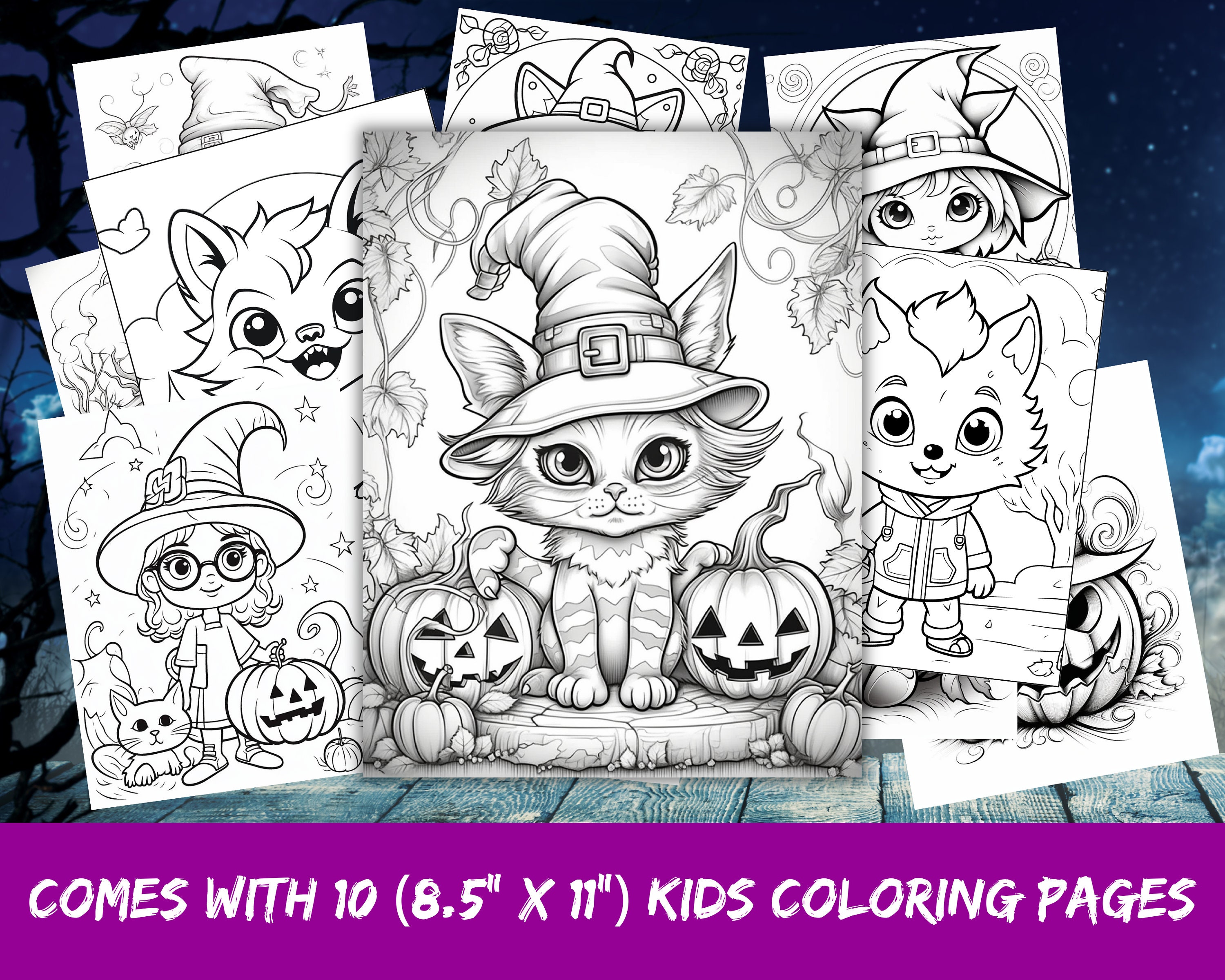 Halloween Bingo Printable Game, Instant Download, School Classroom ...