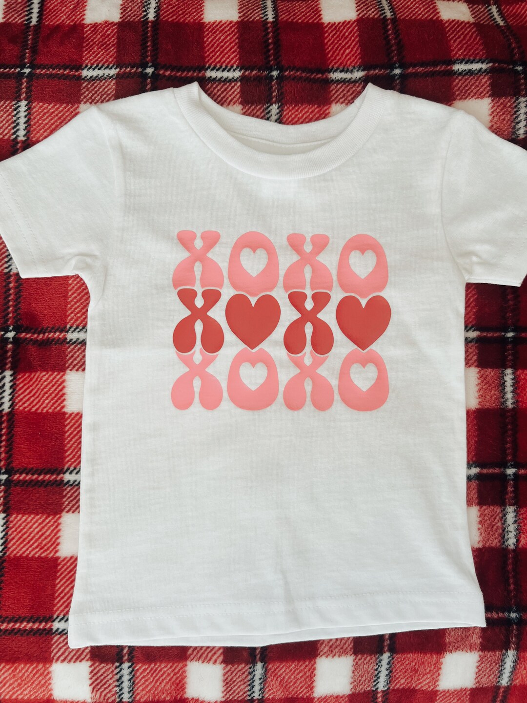 XOXO Kid’s Valentine’s Day T-shirt - Etsy