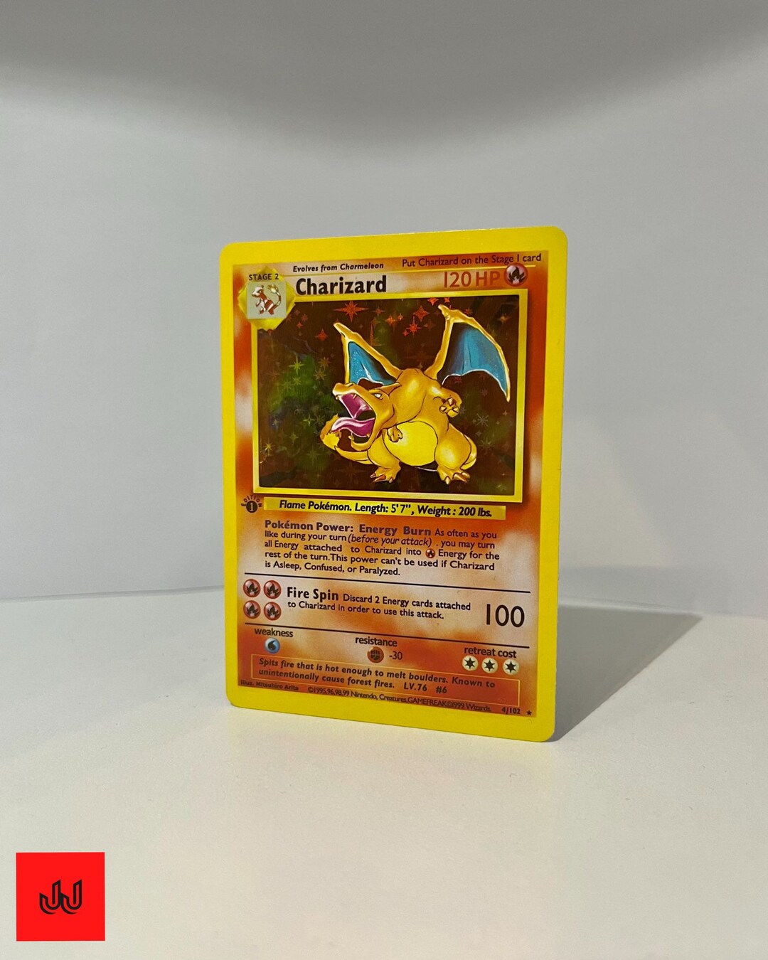 First Generation Charizard Card 1st Edition Charizard - Etsy