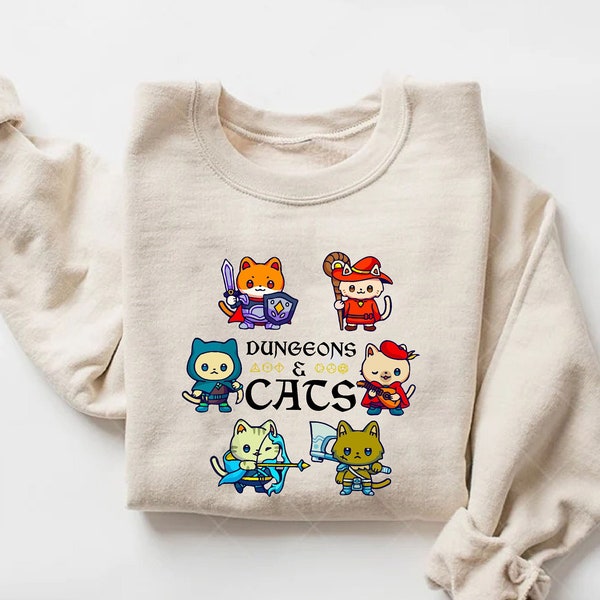 Dungeons and Dragons Sweatshirt - Etsy