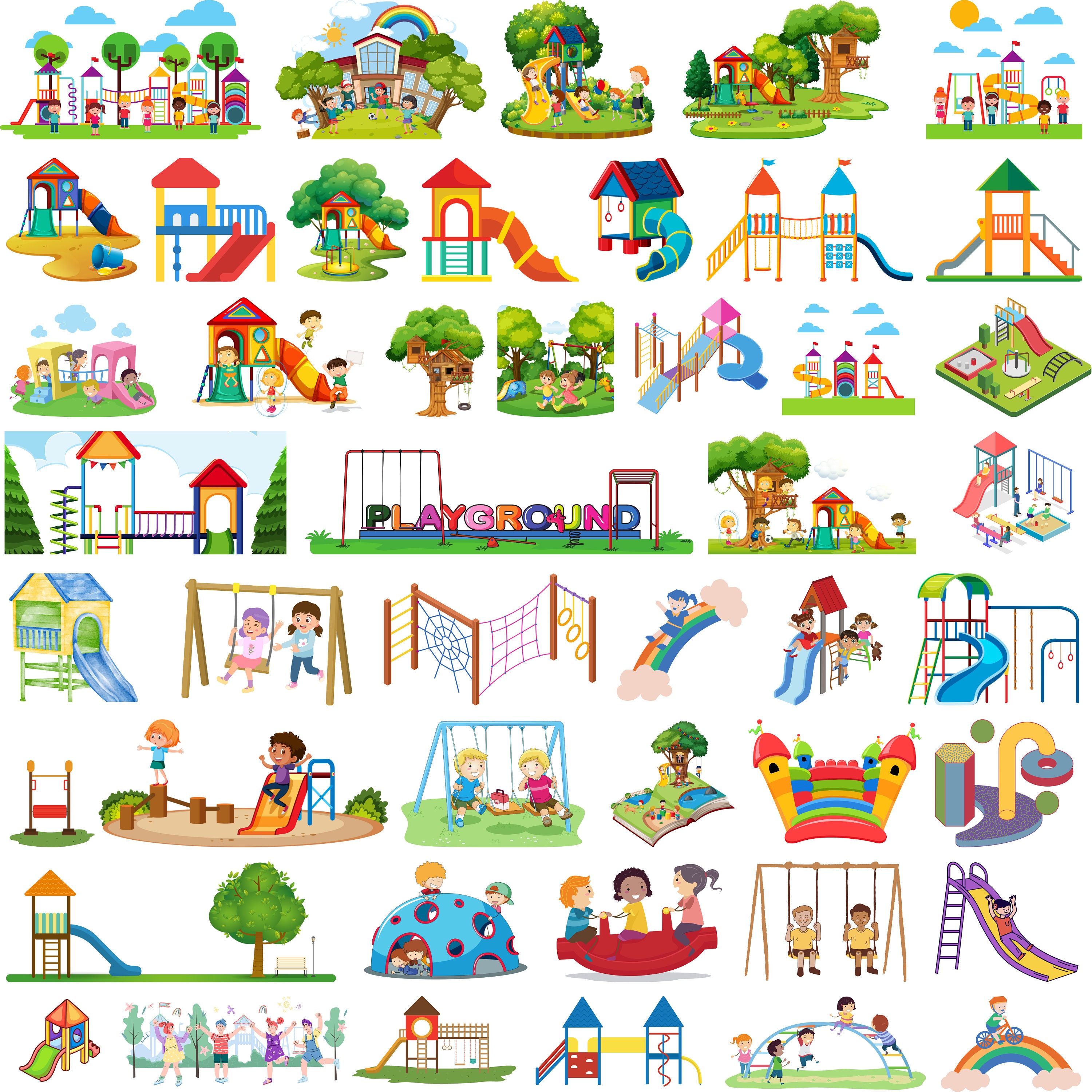 Playground Vector Art