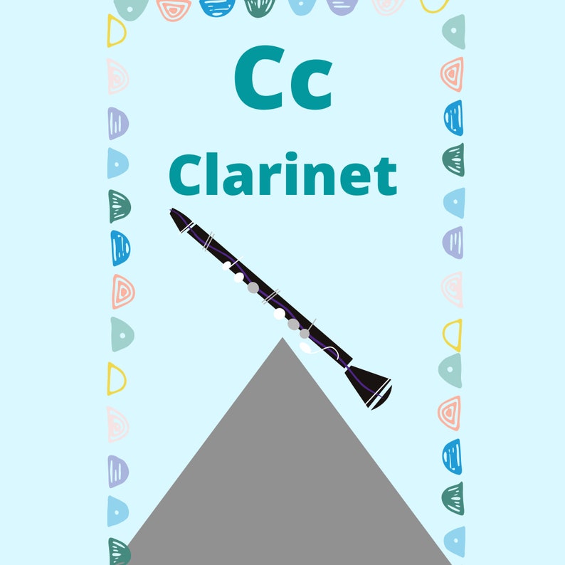 Musical Instruments Alphabet Banner Elementary Music - Etsy