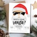 Secret Santa Invitation, Kris Kringle Gift Exchange Digital Canva Template - Etsy