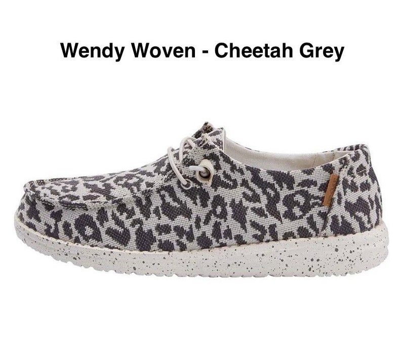 Custom Hey Dudes Lightning Bolt Dudes Cheetah Print Hey - Etsy