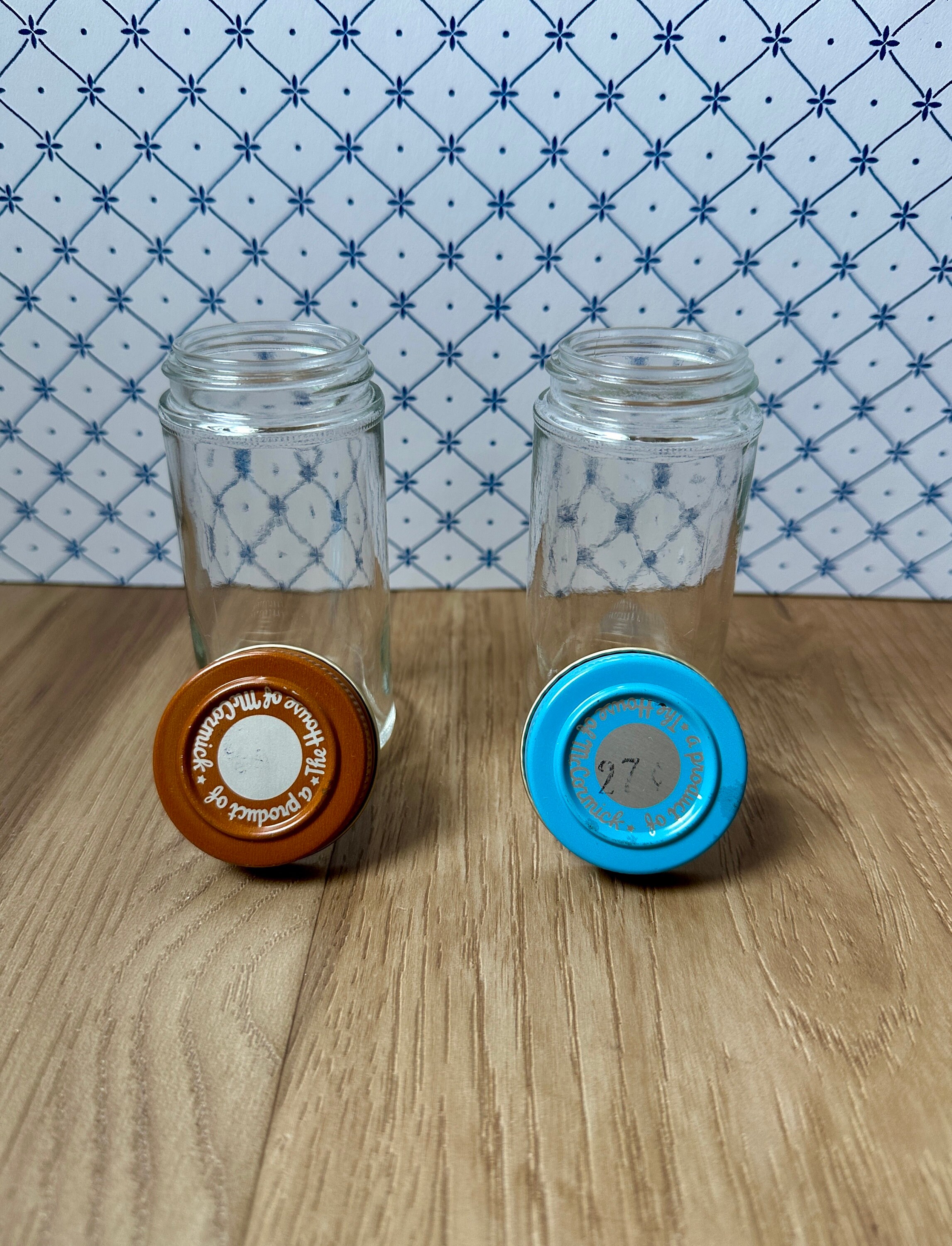 Vintage Mccormick Schilling Glass Spice Jars sold Separately the House ...