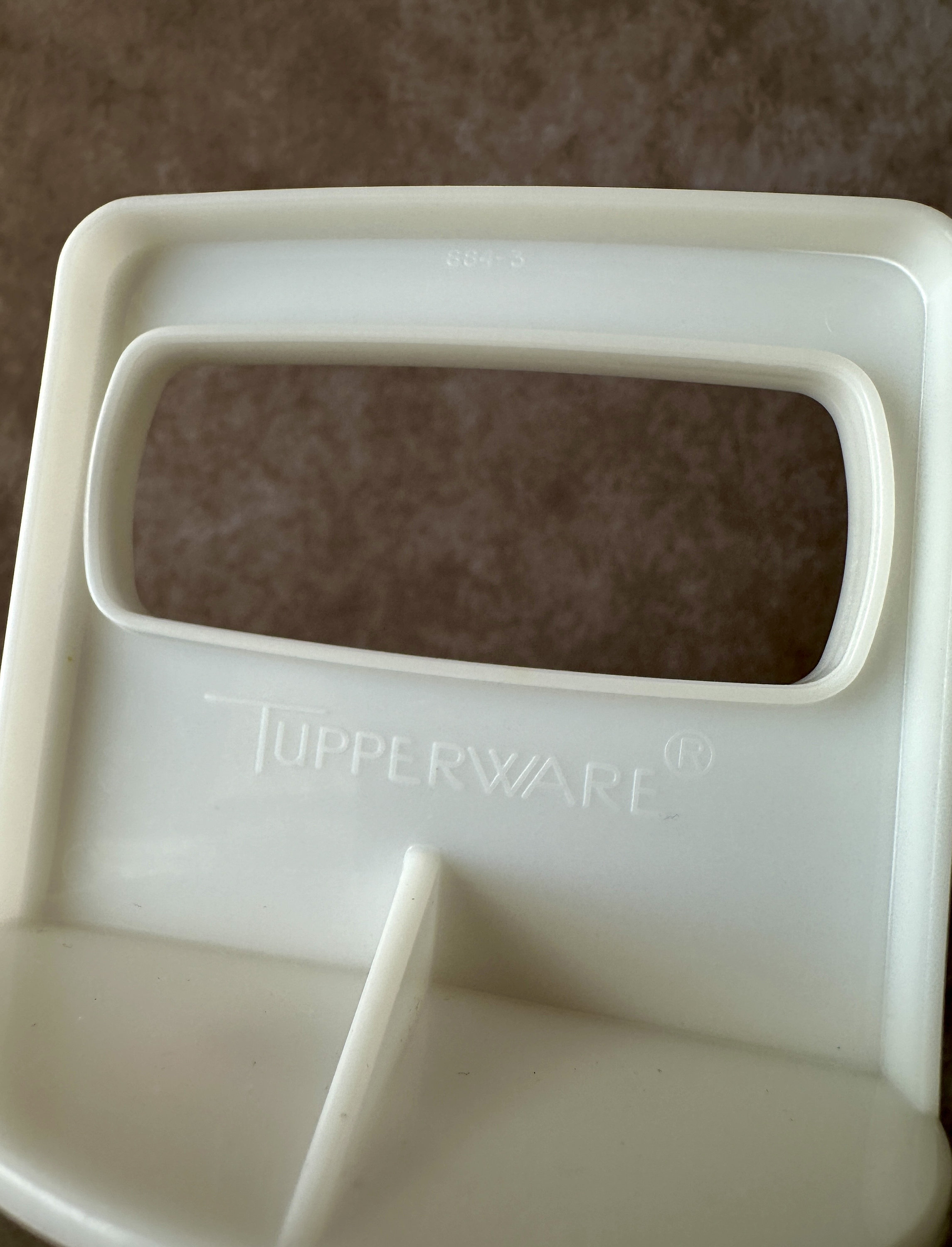 Tupperware Hamburger Press and Storage Vintage Vtg Retro Mid Century ...