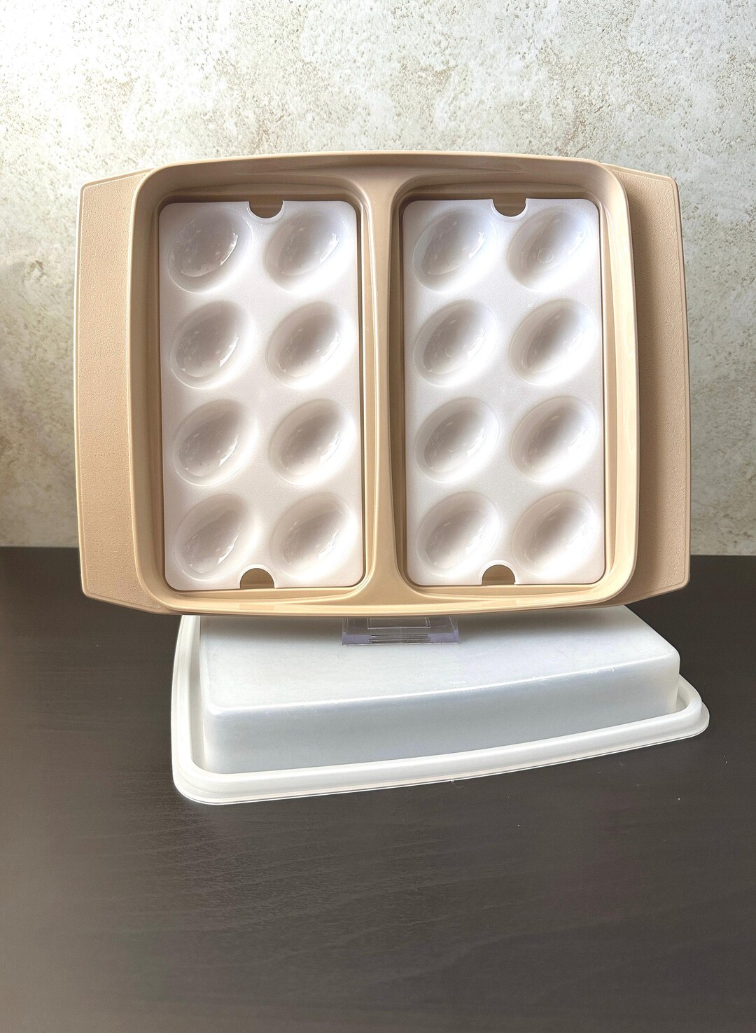 Tupperware Egg Tray Storage; #723 #722 #665; Vintage; Vtg; Retro ...