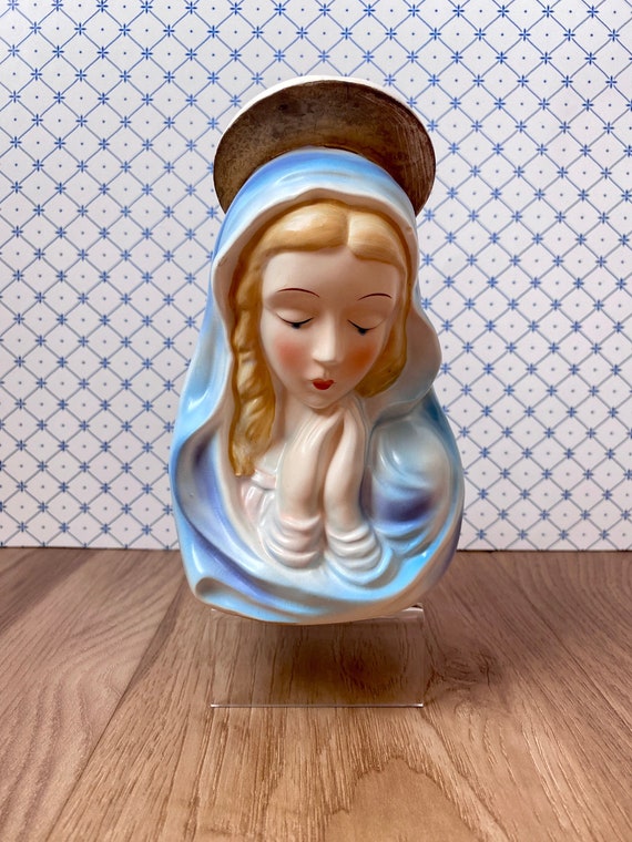 Lefton Virgin Mary 7914 Vintage Religious Mother Mary - Etsy