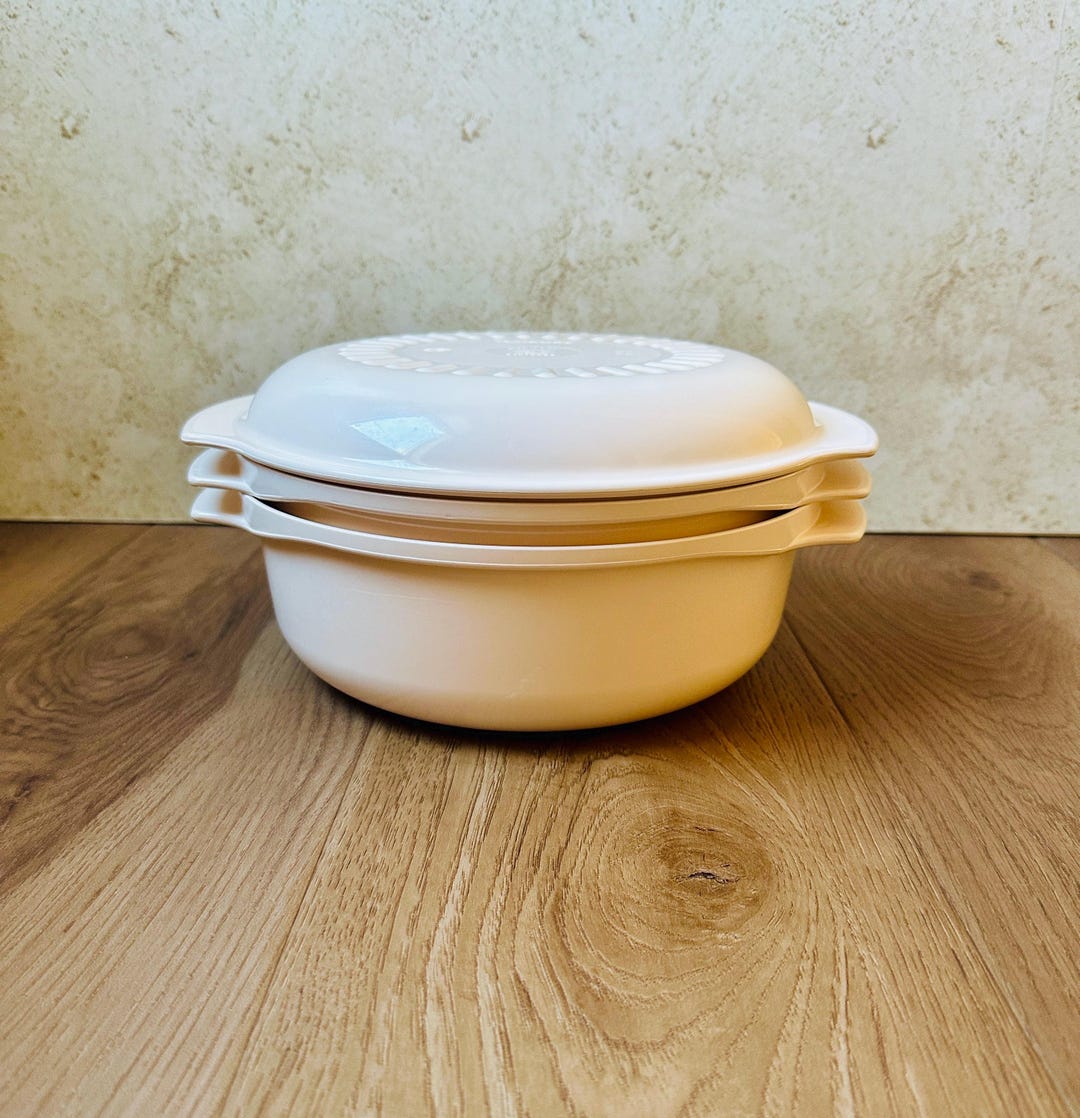 Tupperware Tupperwave Microwaveable Cookware System 2193A 2195A 2210 ...