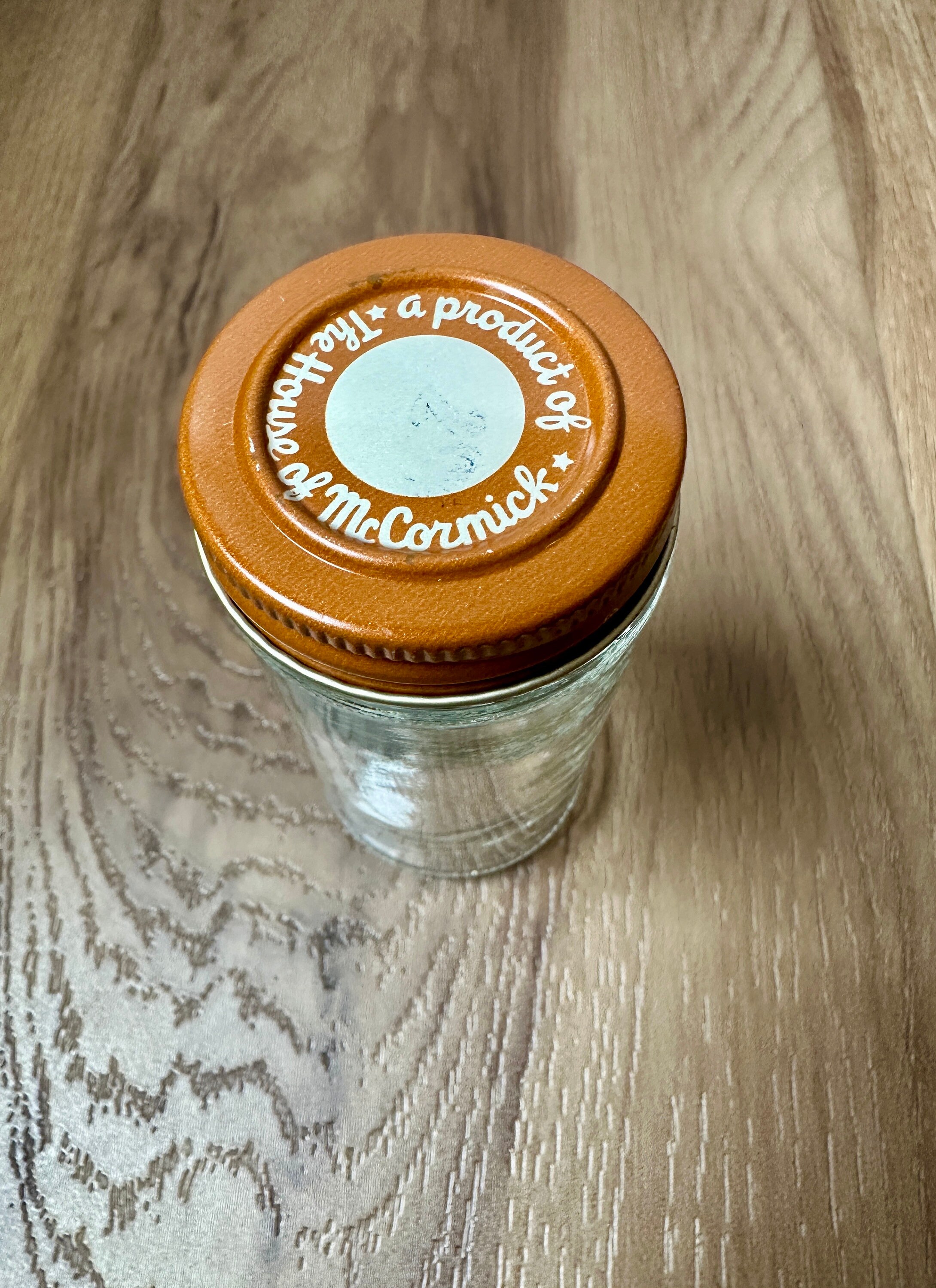 Vintage Mccormick Schilling Glass Spice Jars sold Separately the House ...