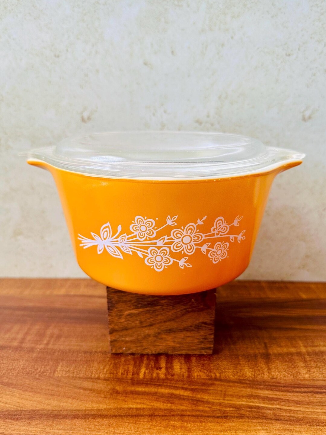 Pyrex Butterfly Gold Redesign #473/1 Liter Casserole Dish With Lid #470 ...
