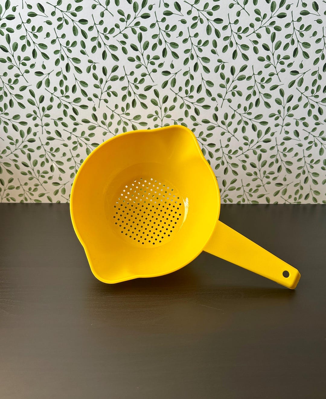 Tupperware 1 Quart Yellow Strainer With Handle #1200; Vintage ...