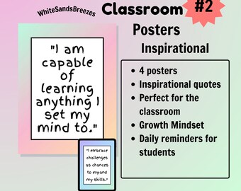 Growth Mindset Poster Growth Mindset Classroom Poster Mindset Poster ...