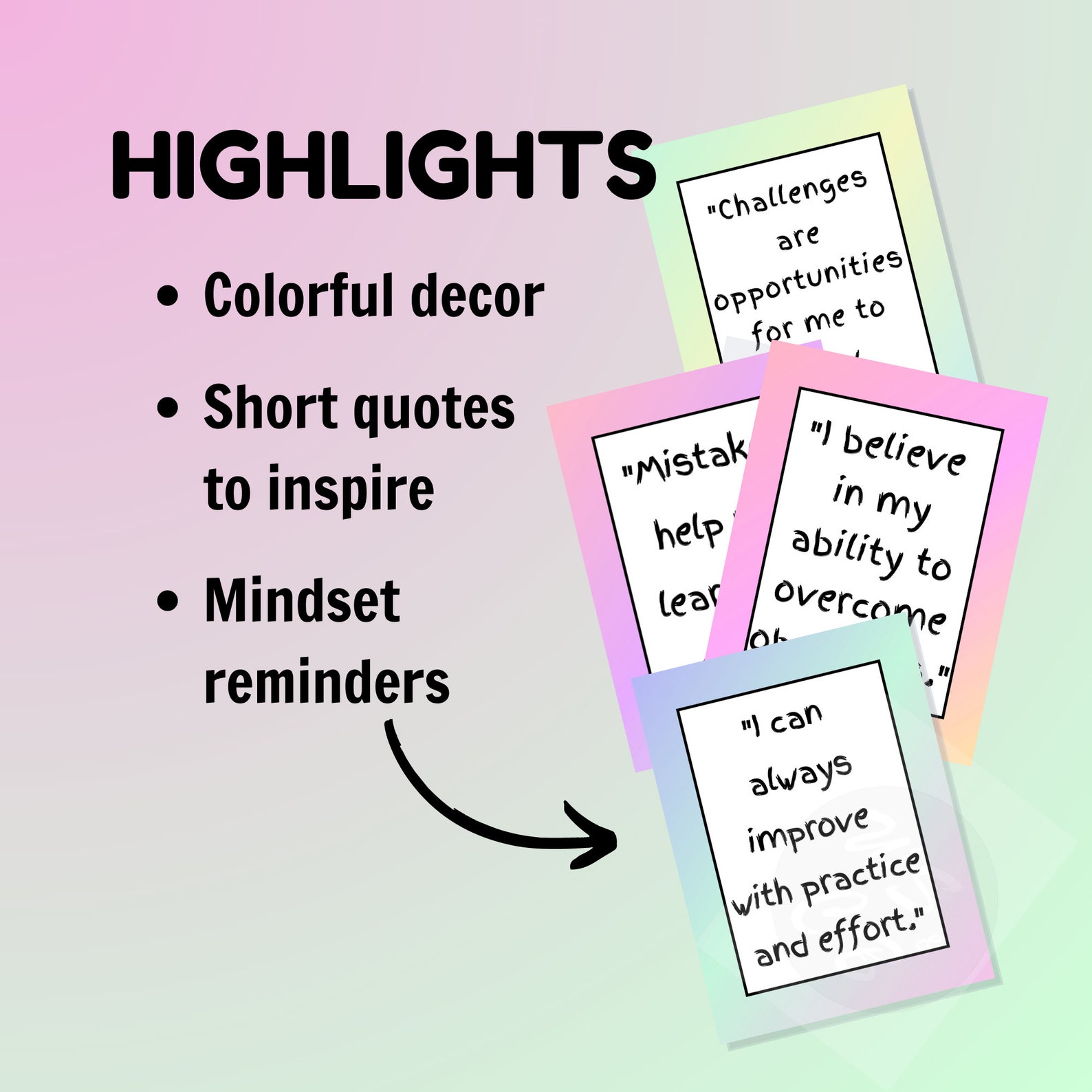 Growth Mindset Poster Growth Mindset Classroom Poster Mindset Poster ...