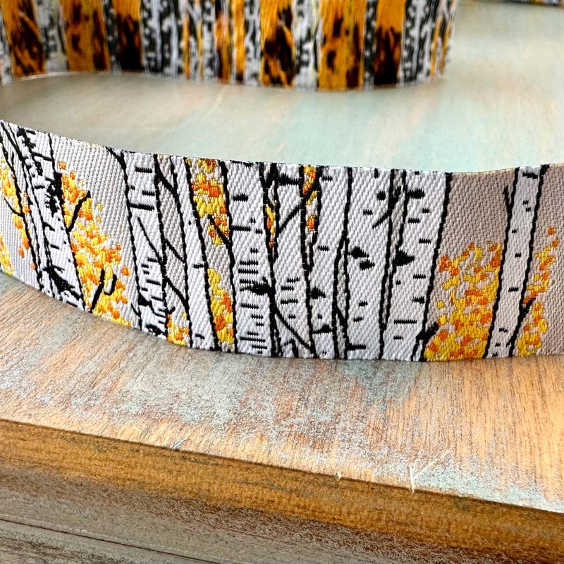 Designer Jacquard Ribbon - Etsy