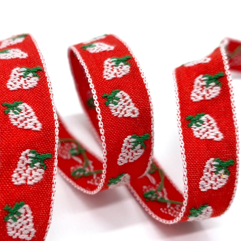 Embroidered Ribbon - Etsy