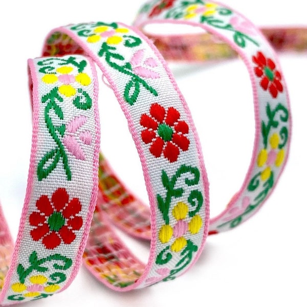 Embroidered Ribbon - Etsy