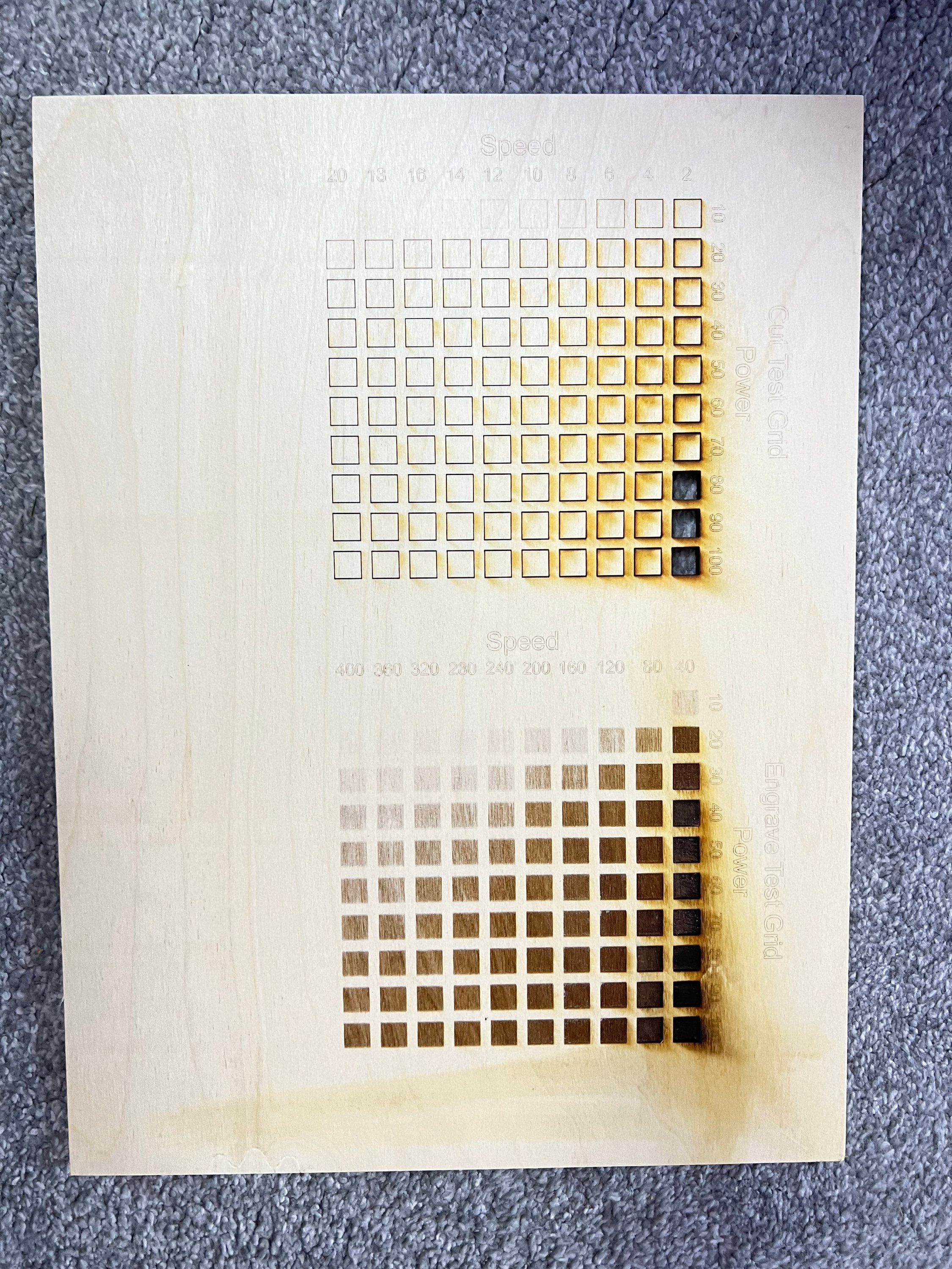 Xtool 40w Laser Engraving Test XCS Laser Test File Engrave, 48% OFF