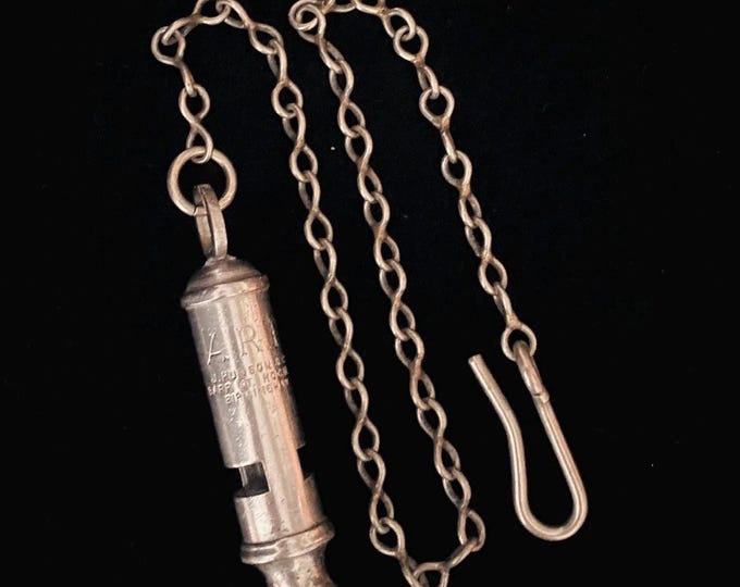 Vintage British A.r.p. Air Raid Police Whistle by J Hudson & Co ...