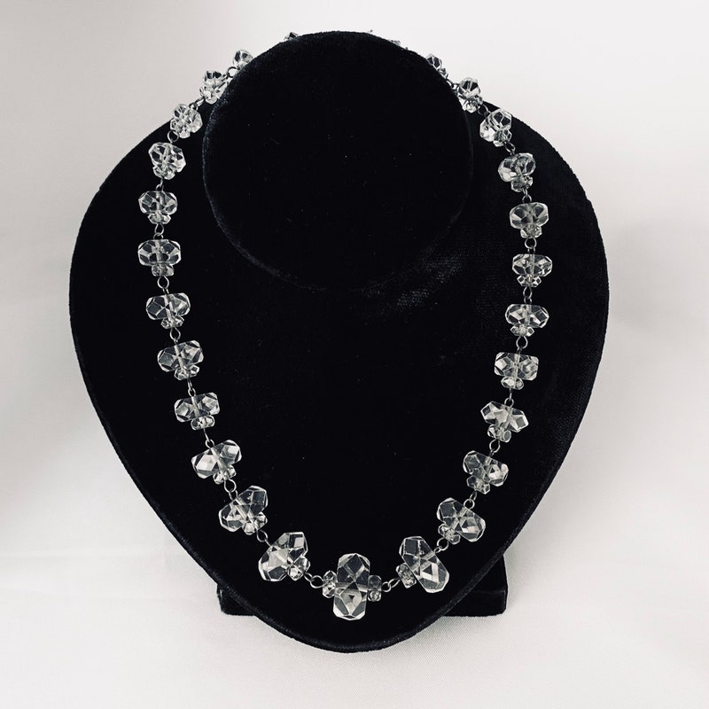 Rock Crystal Necklace - Etsy