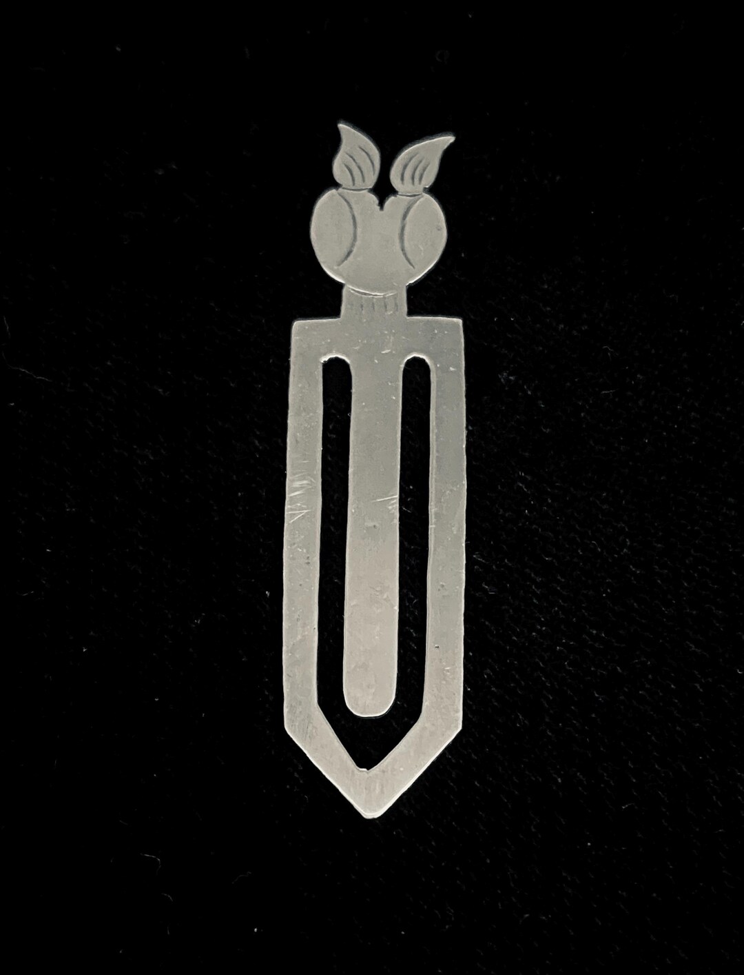 Vintage Miniature Sterling Silver Bunny Ears Bookmark - Etsy