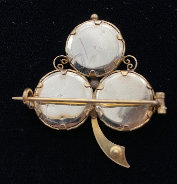 Antique Edwardian First World War Rolled Gold Garnet … - Gem