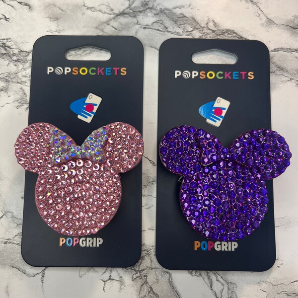 Minnie Mouse Pop Socket - Etsy UK