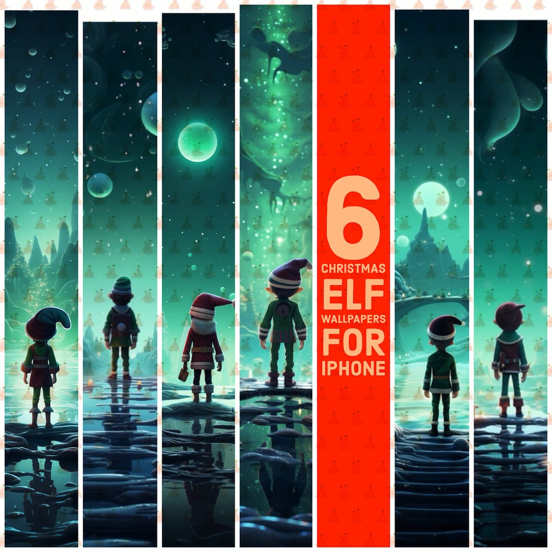 Christmas Elf iPhone Wallpapers - Festive Holiday Backgrounds for Ios ...