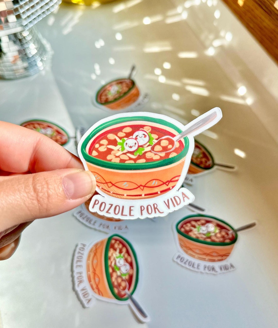 Pozole Sticker, Vinyl Waterproof Decal, Menudo Kawaii Sticker - Etsy