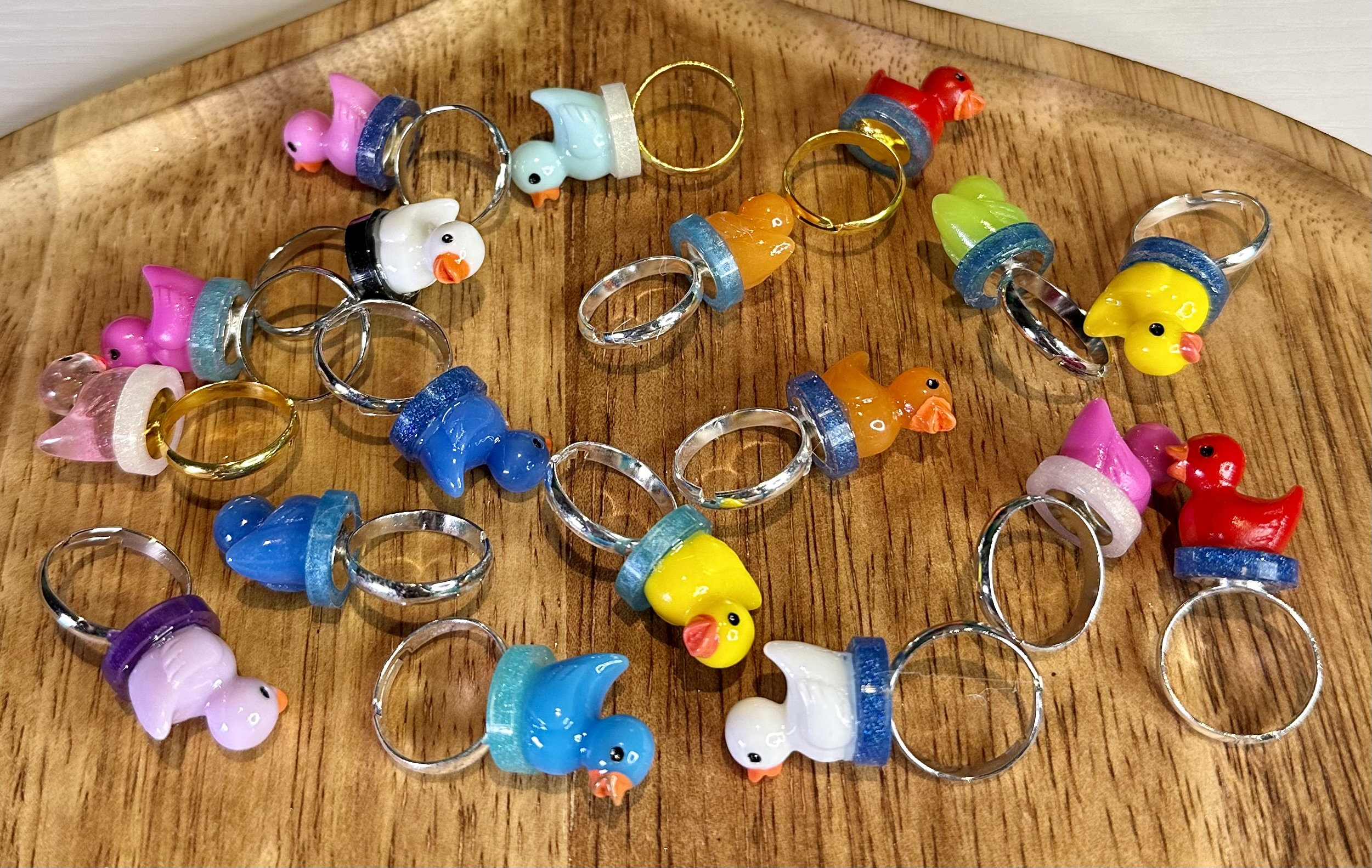 Surprise Duck Pond Ring / Novelty Jewelry / Cottage Core / Unique Gift ...
