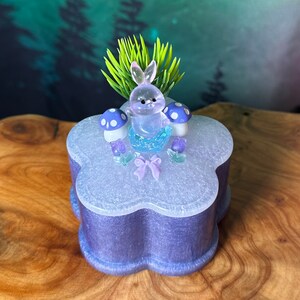 Fairy Garden Trinket Box / Cottage Core / Handmade Home Decor / Jewelry ...
