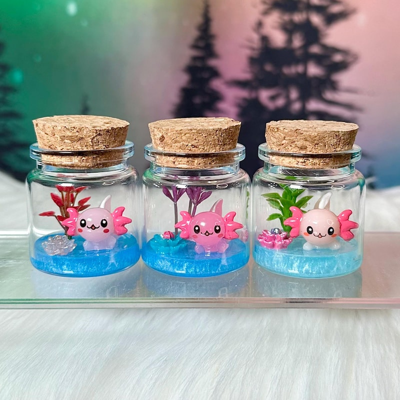 Axolotl Resin Figurines - Etsy UK
