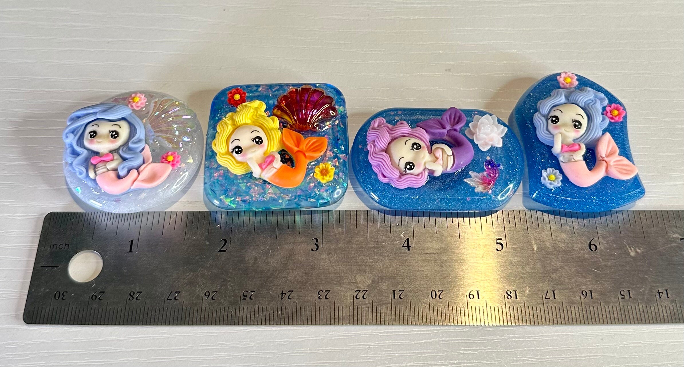 MYSTERY Mermaid Magnets / SURPRISE Desk Buddy / Novelty - Etsy