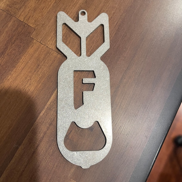 F Bomb Bottle Opener Keychain - Etsy