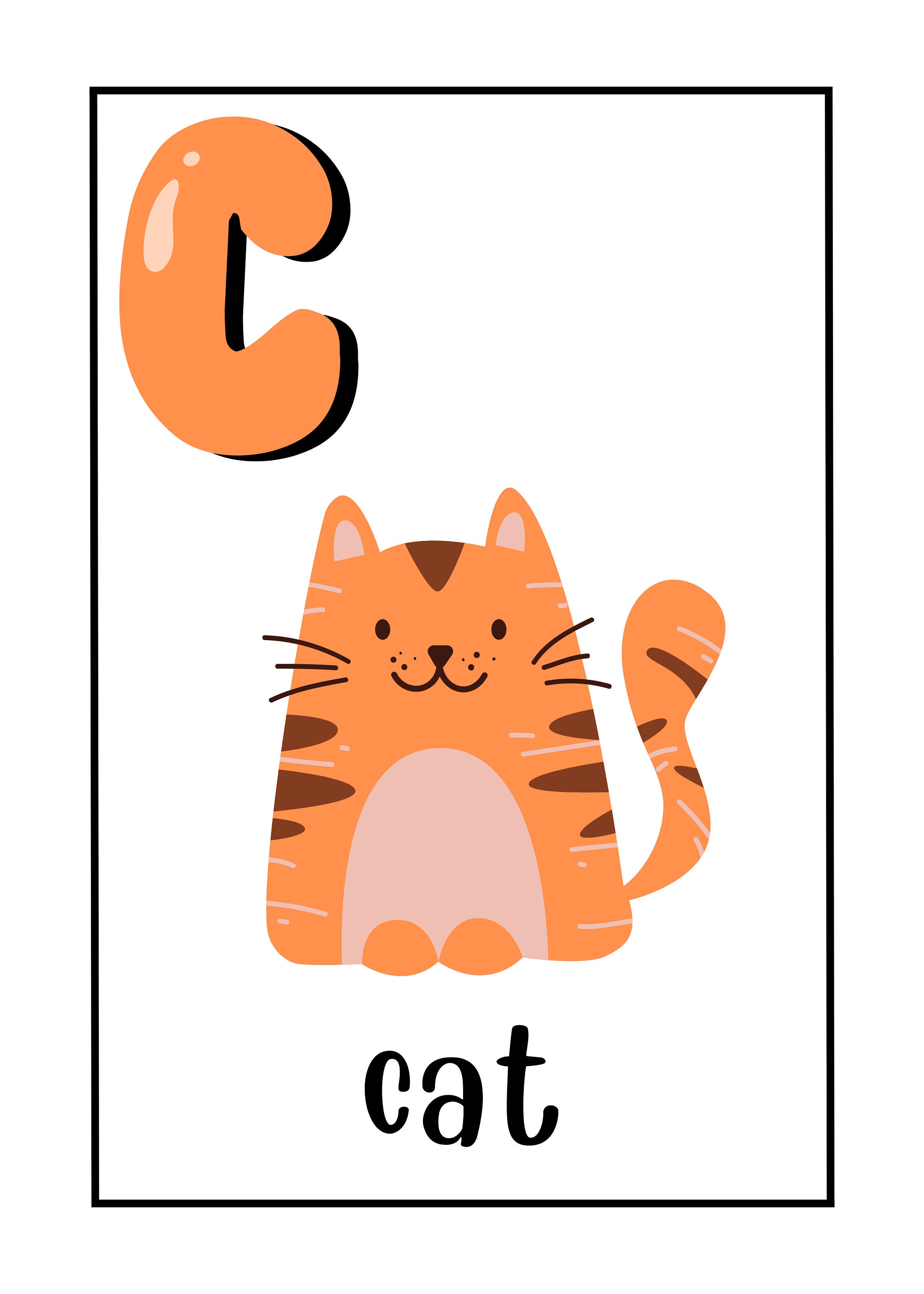 Alphabet Flash Cards, Homeschool Printables, Educational Printables ...