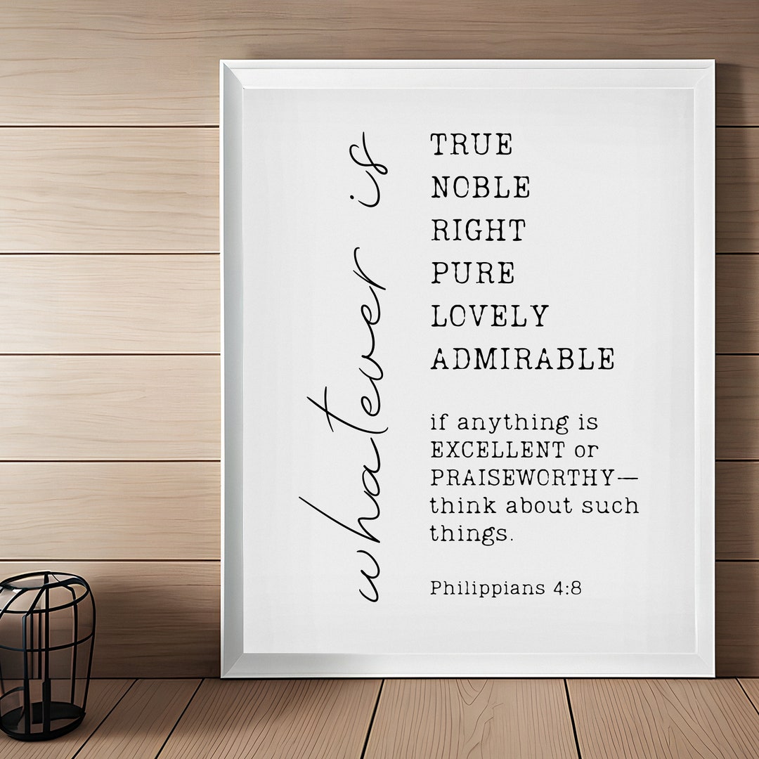 Bible Verse Wall Art | Bible Verse Printable | Printable Wall Art ...